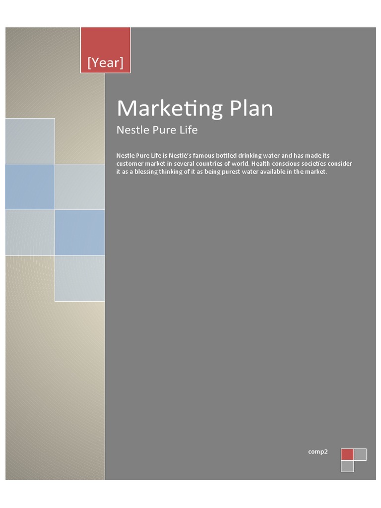 Marketing Plan | PDF | Nestlé | Marketing
