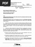 Borang PB1 Borang Permohonan Bantuan Persekolahan | PDF