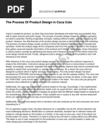 Coca Cola Flow Chart 1 | PDF | Industrial Processes | Secondary Sector ...