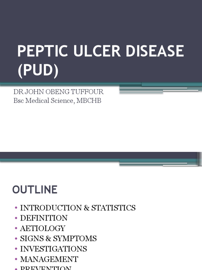 Peptic Ulcer Disease | PDF