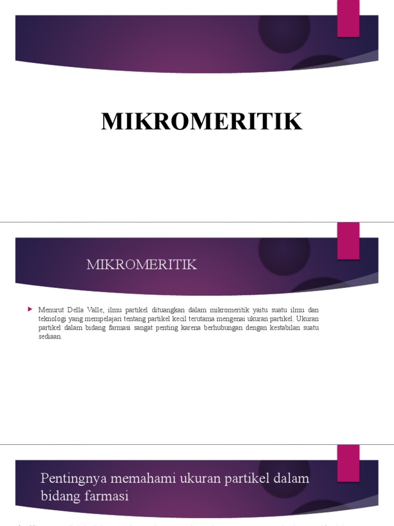 MIKROMERITIK | PDF