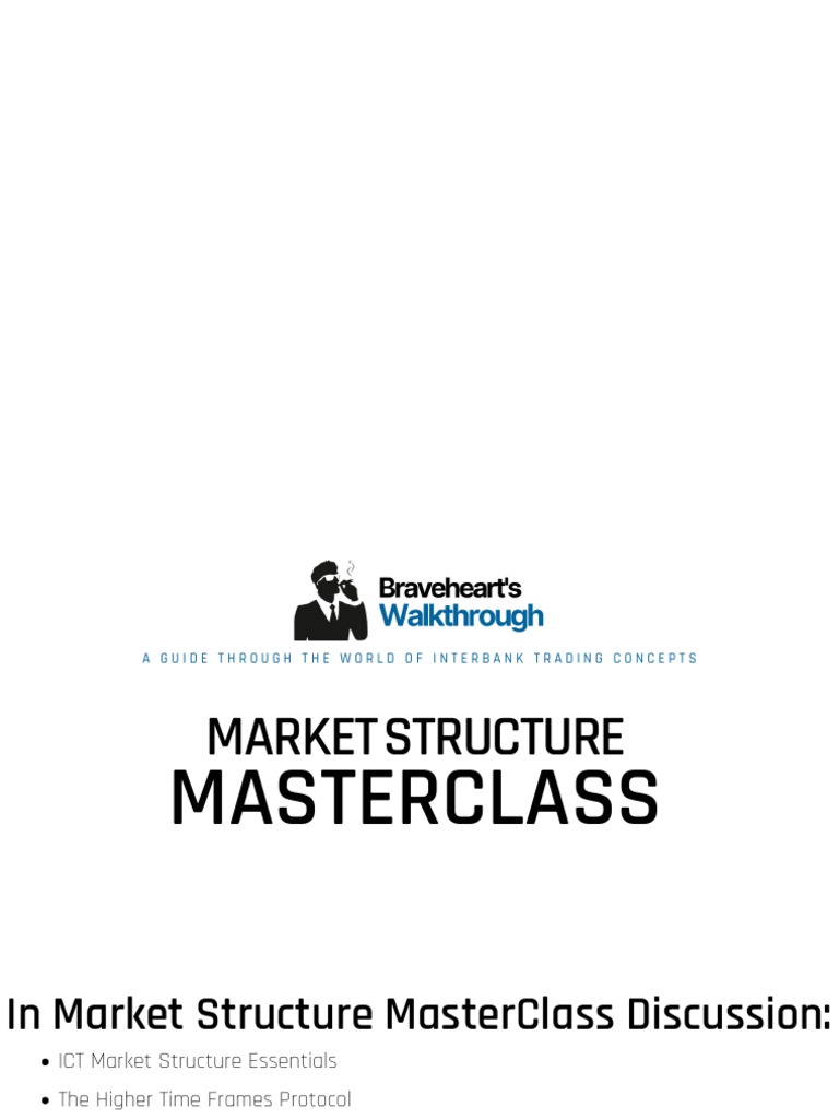 Market Structure Masterclass Guide | PDF