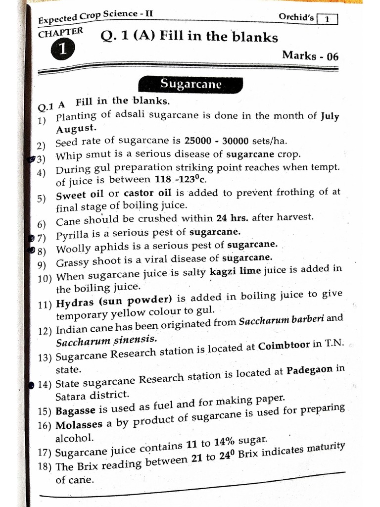 Crop Science Paper 2 PDF | PDF