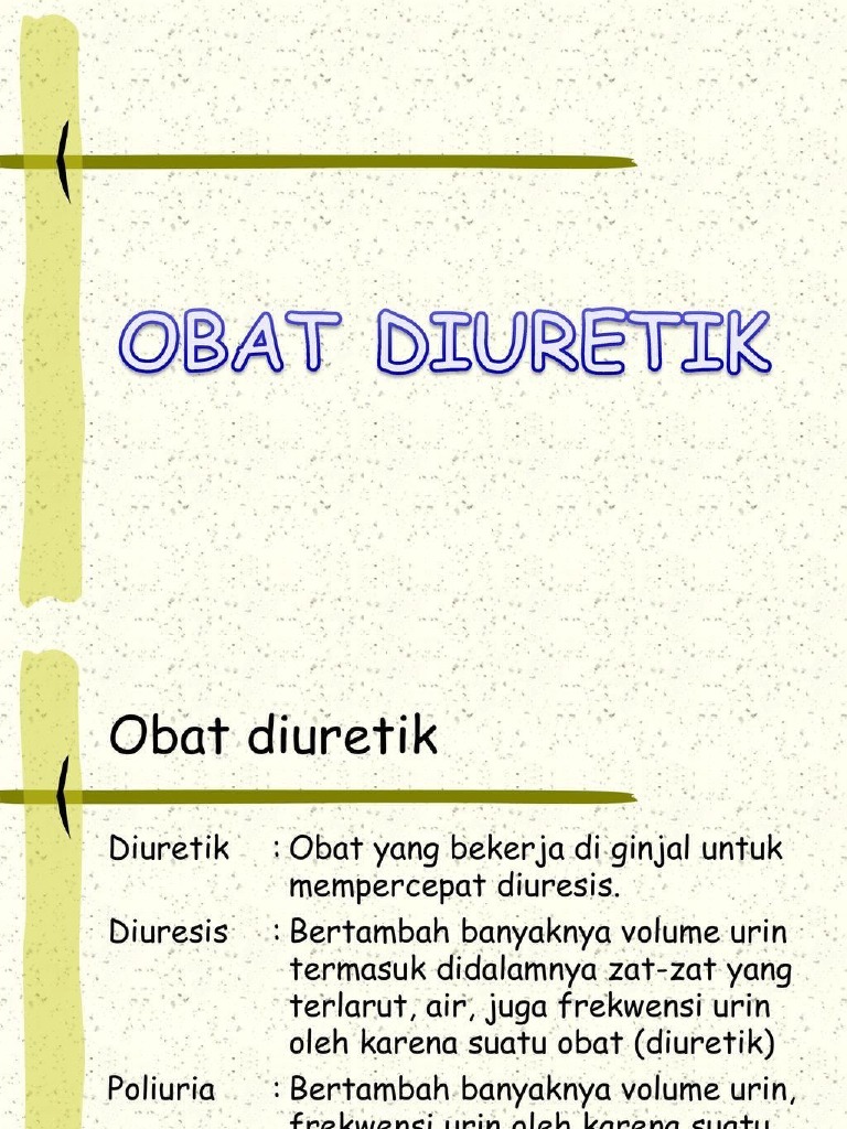 Obat-Diuretik - Ppt-Download | PDF