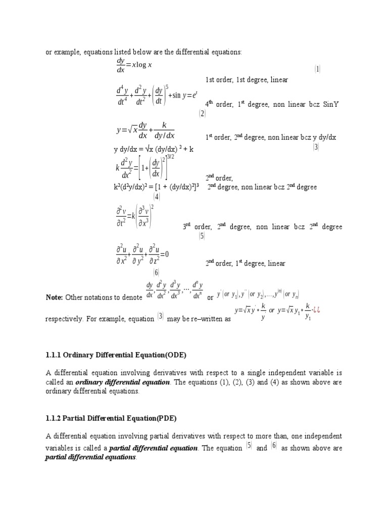 Defslt Lec # 01 11-01-21 | PDF | Equations | Partial Differential Equation