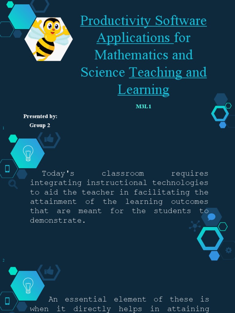 Mte M3L1 Reporting GRP 2 | PDF | Learning | Educational Technology