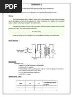 Transformer Notes PDF | PDF | Transformer | Alternating Current