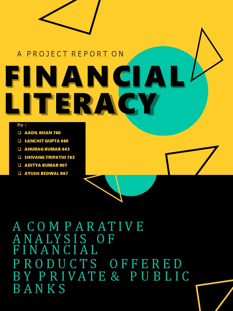 Financial Literacy Project 660 760 763 443 867 907 PDF | PDF | Banks ...