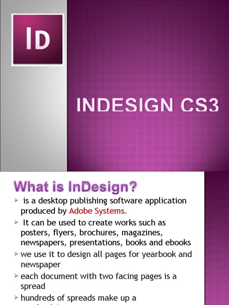 An Introduction to Adobe InDesign: Layout and Design Tools for Page ...