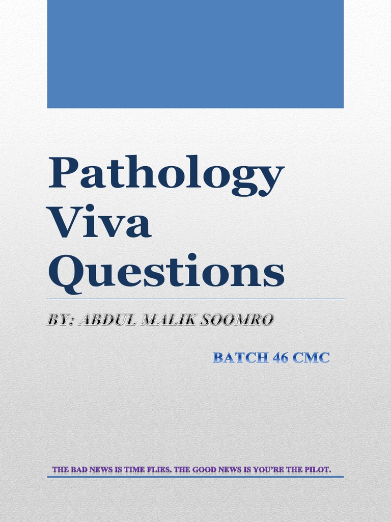 Special Pathology Viva Questions by AMS 46 | PDF | Anemia | Cancer