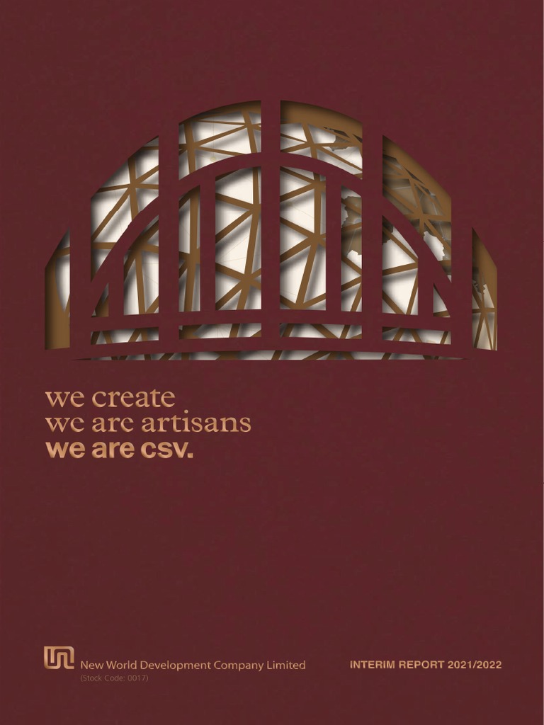 Financial Highlights and Chairman's Statement of New World Development ...