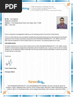 Concentrix Experience Letter | PDF