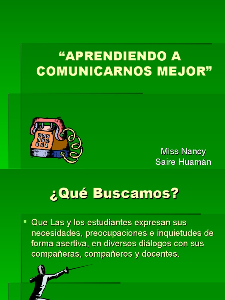 comunicaRNOS MEJOR-5° - Original | PDF | Relaciones personales, crianza ...