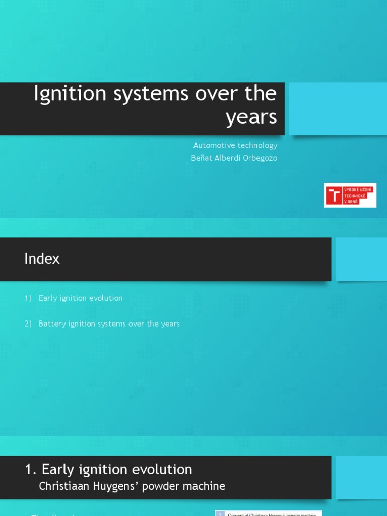 Ignition Systems Over The Years Pdf Ignition System Distributor