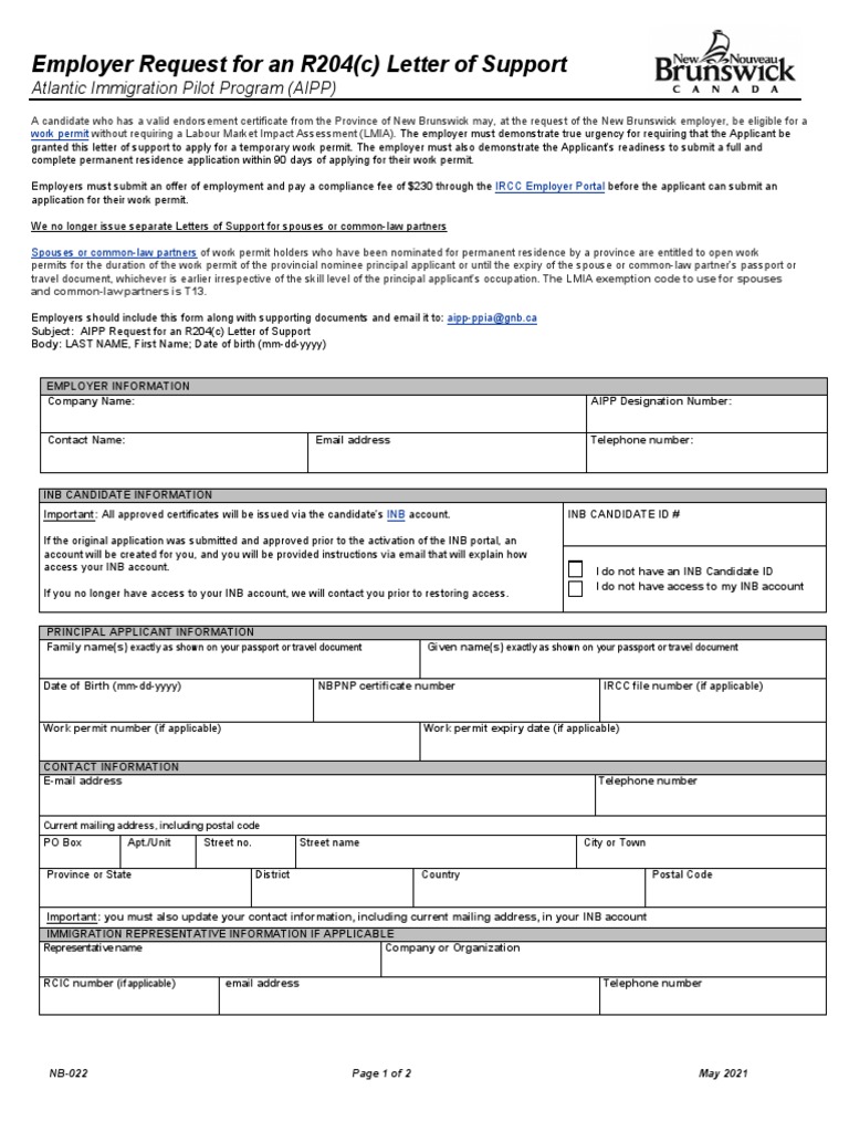 Request R204 Letter of Support-E | Download Free PDF | Government And ...