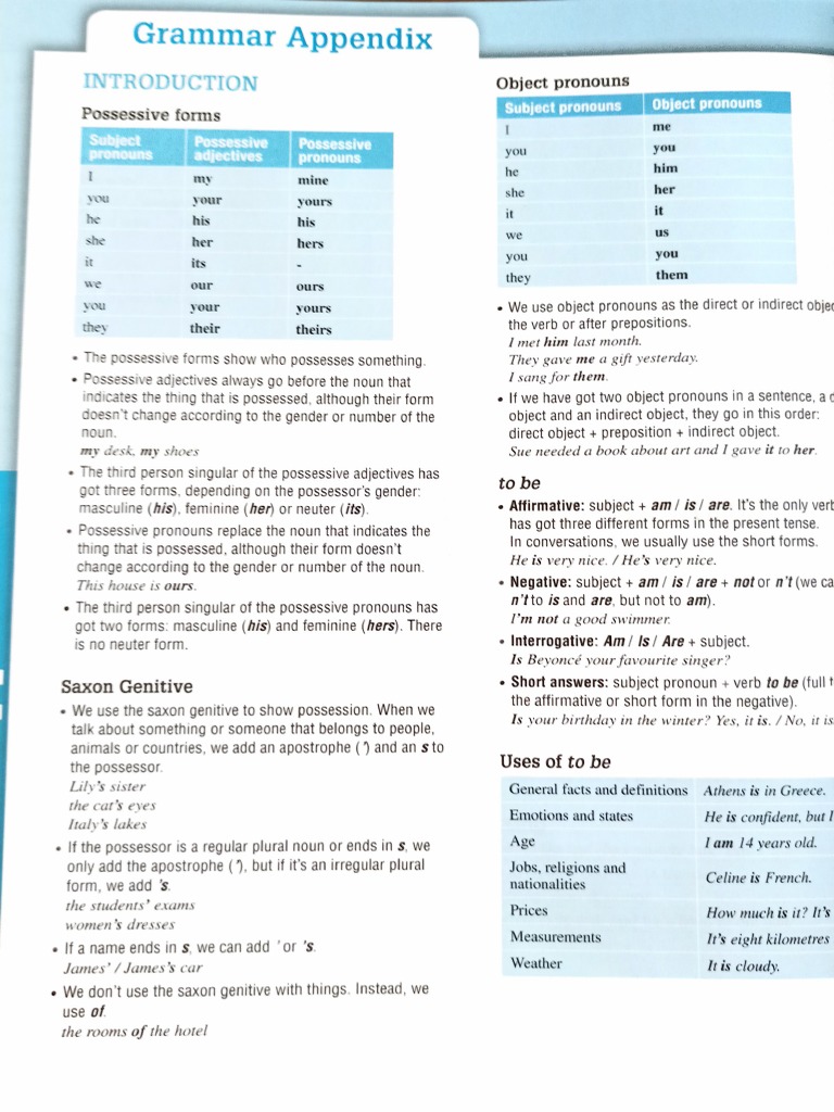 Gramatica Ingles 2º Eso | PDF