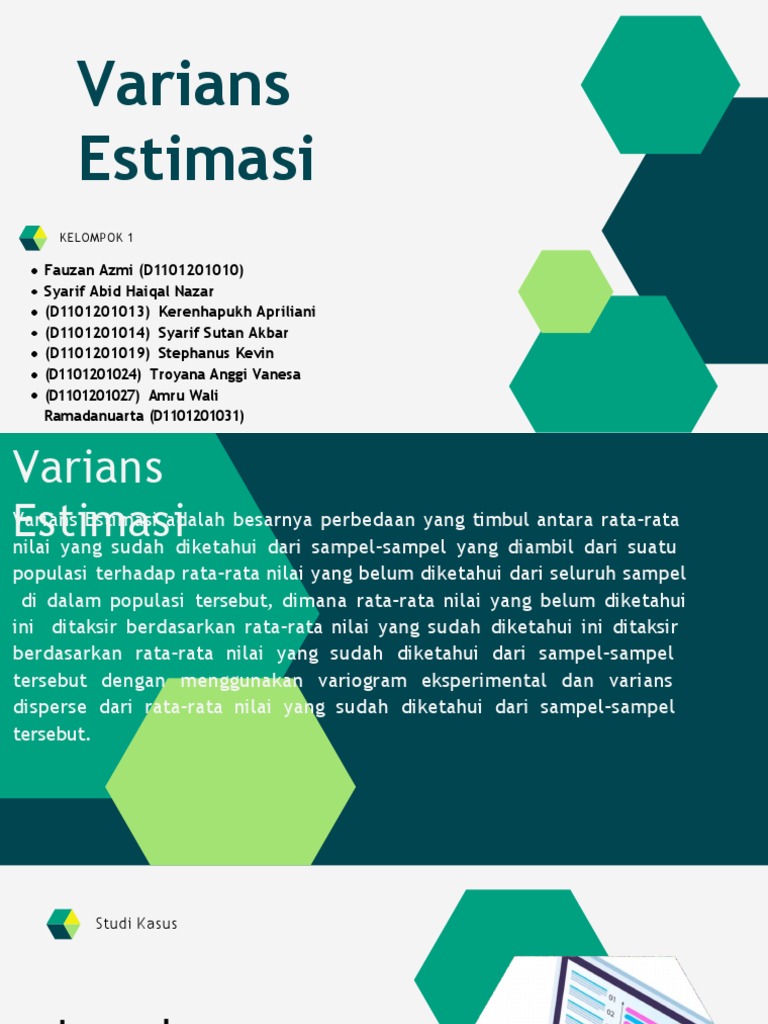 Estimasi Varians Sumberdaya Timah Geostatistika | PDF