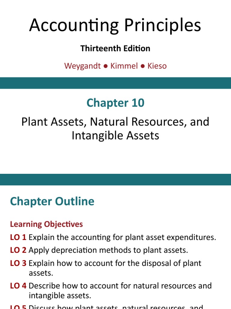 Plant Assets, Natural Resources, Intangible Assets | PDF | Depreciation ...