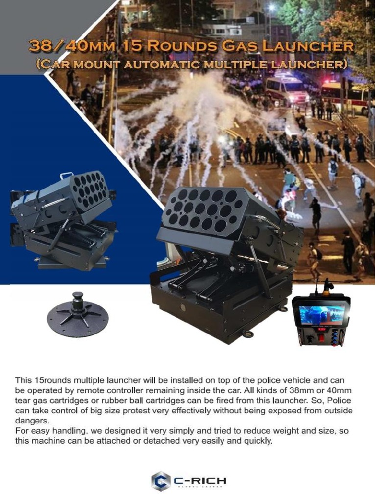 Volcano-15CPU Vehicle Launcher Specs | PDF