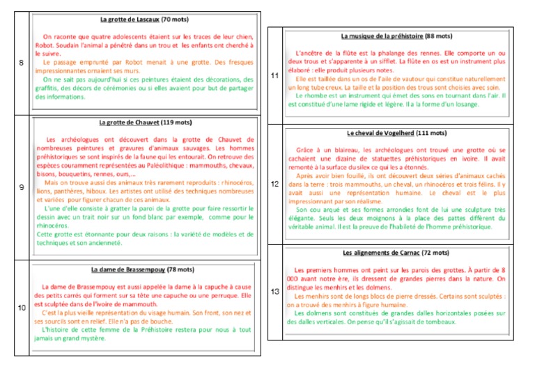 Correction Dictees Hda p2 | PDF