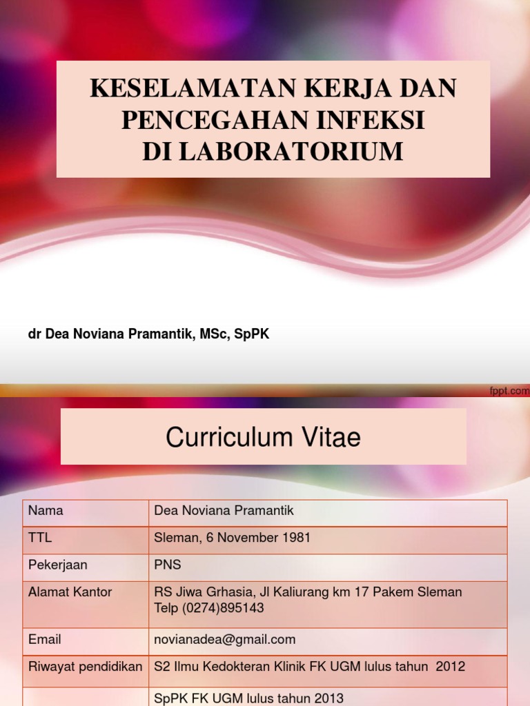 Pemateri 3_dr. Dea_K3 PPI Lab.pdf | PDF