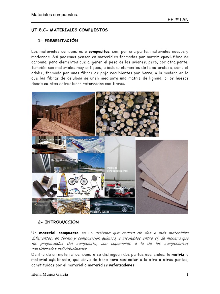 Materiales compuestos | PDF