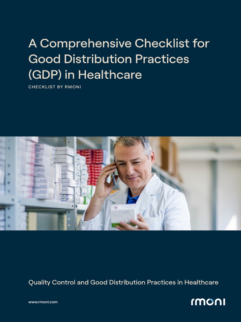 GDP Compliance Checklist for Healthcare | PDF | Supply Chain | Health Care