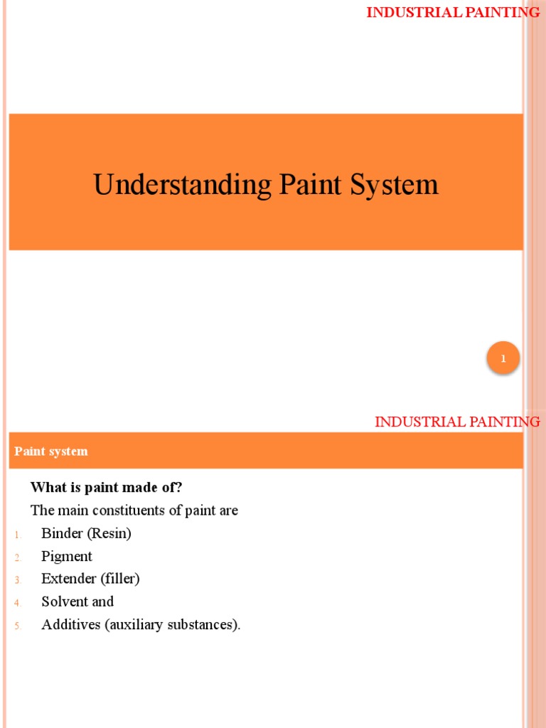Understanding Paint System | PDF | Paint | Epoxy
