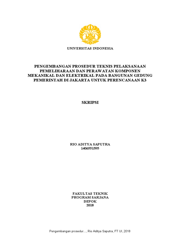 S-Rio Aditya Saputra, 2018 PDF | PDF