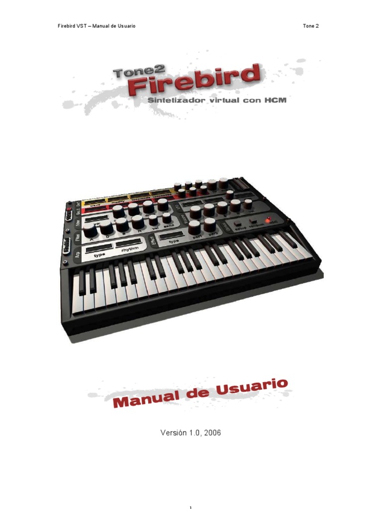 Manual de Usuario Firebird VST | PDF | Sintetizador | Sonido