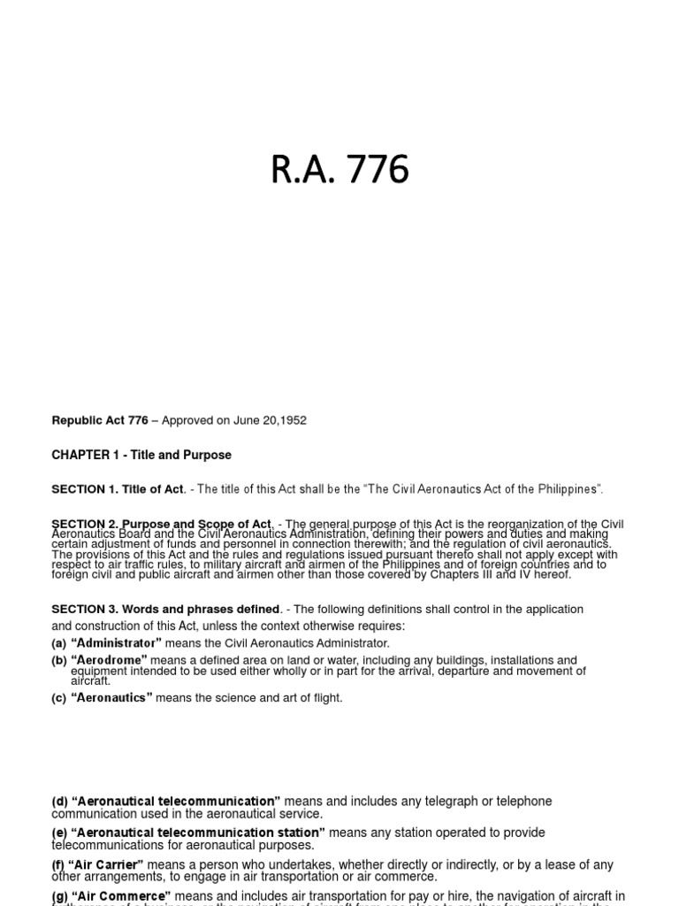 Ra 776 PDF | PDF | Aircraft | Airlines Ra 776 PDF | PDF | Aircraft | Airlines