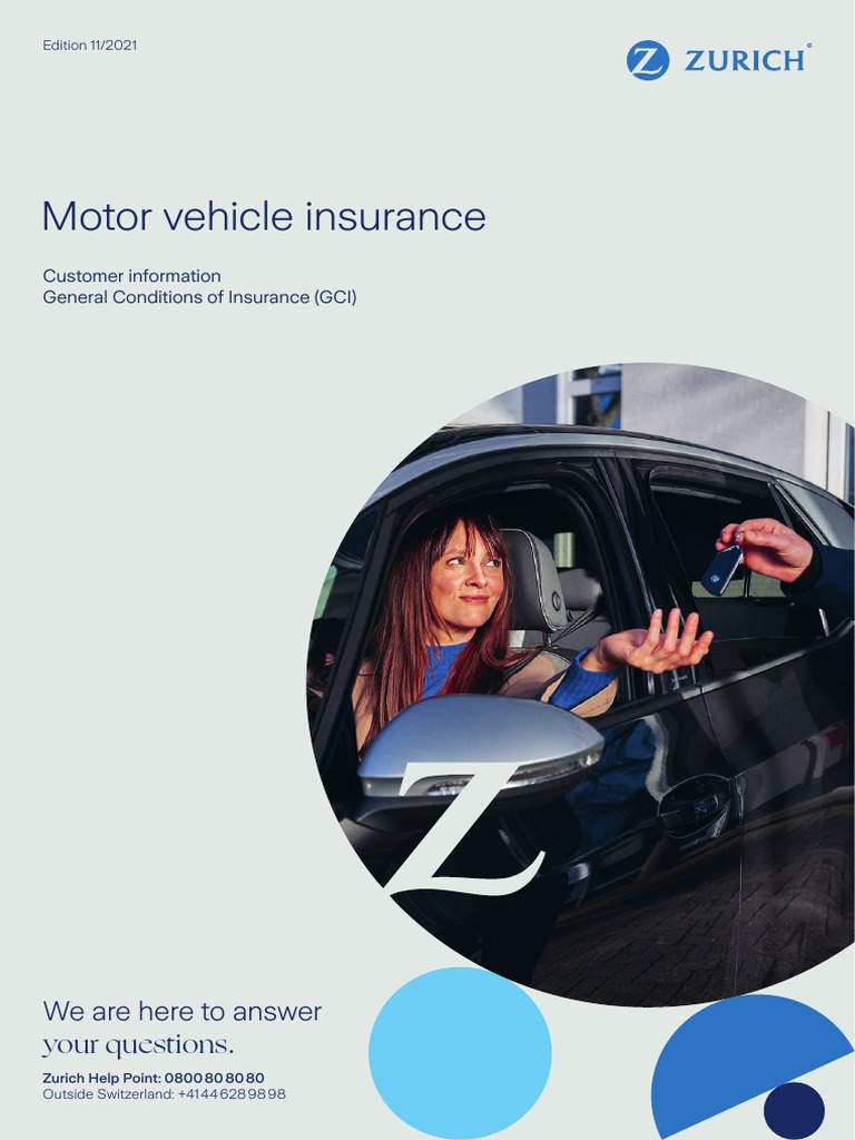 Gci Motor Vehicle Car Motorcycle Insurance | PDF | Insurance | Deductible