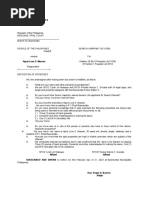 Search Warrant (Sample) | PDF