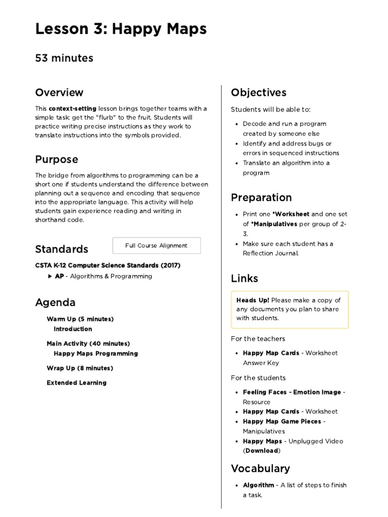 Happy Maps | PDF | Computer Programming | Algorithms
