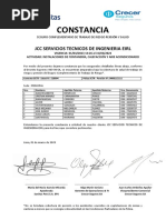 Constancia SCTR | PDF