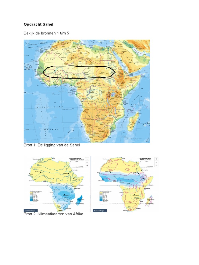 Opdracht Sahel | PDF