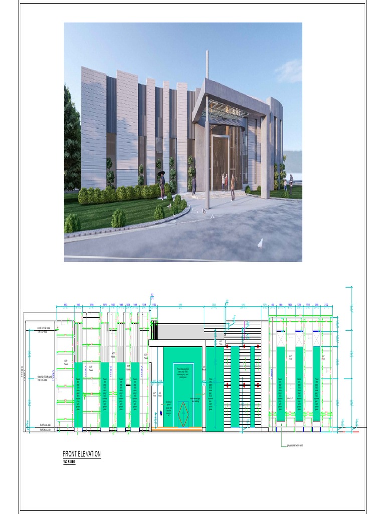 MS and ACP Elevation Design Details | PDF | Buildings And Structures ...