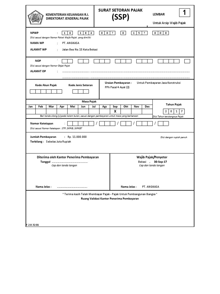 SSP PPH Pasal 4 Ayat 2 | PDF
