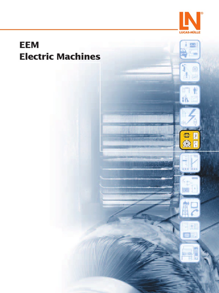 EEM: Electric Machines Overview | PDF | Electric Motor | Electric Generator