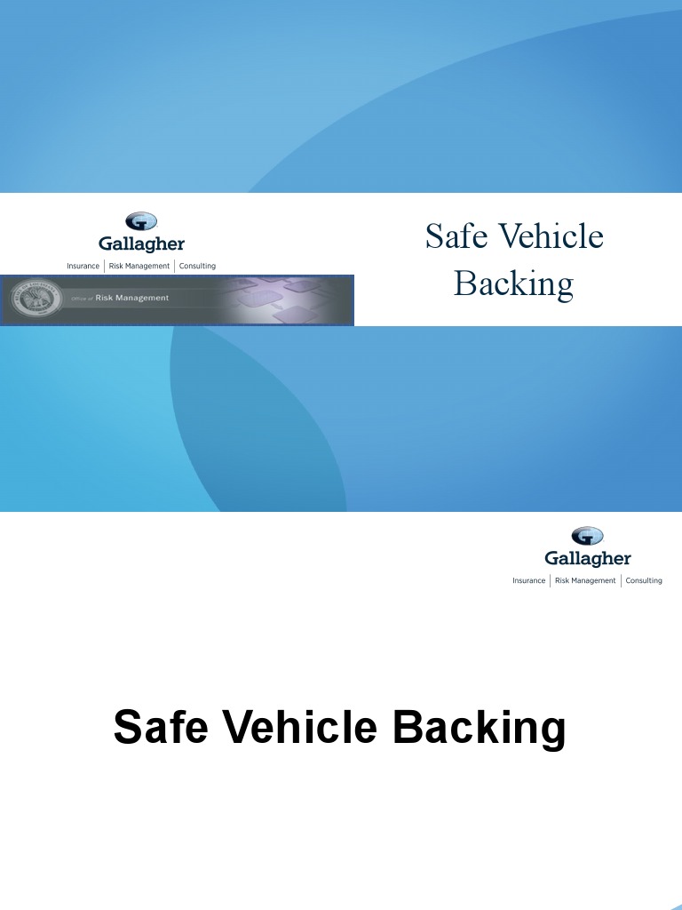 Powerpoint Safe Backing | PDF | Transport | Vehicles