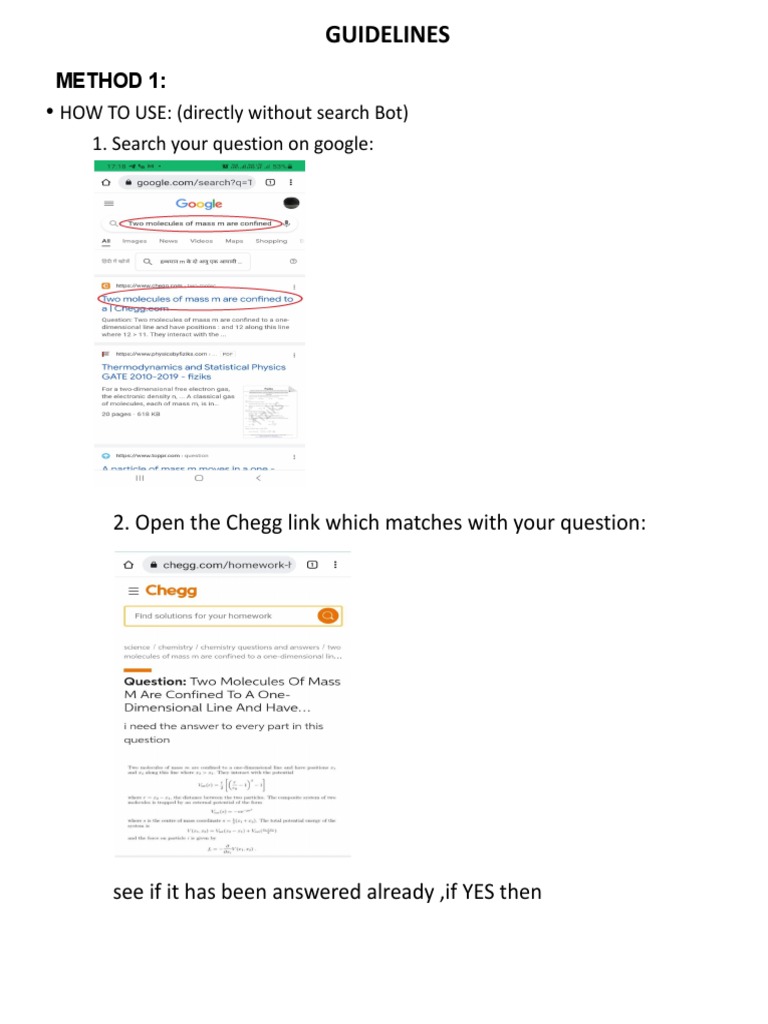 Answering Guidelines | PDF | Computers