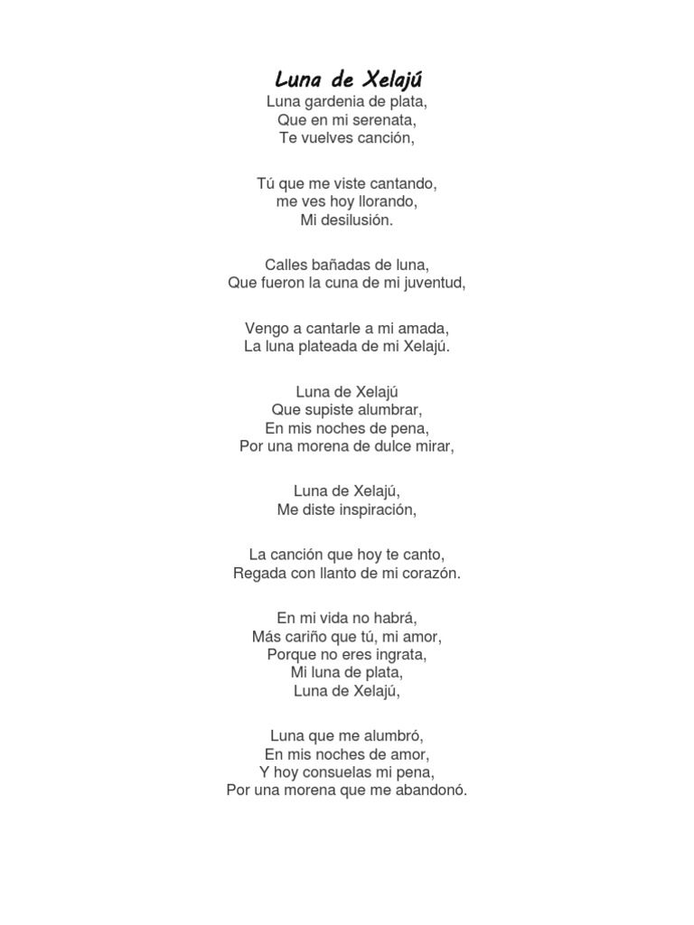 Luna de Xelajú PDF | PDF