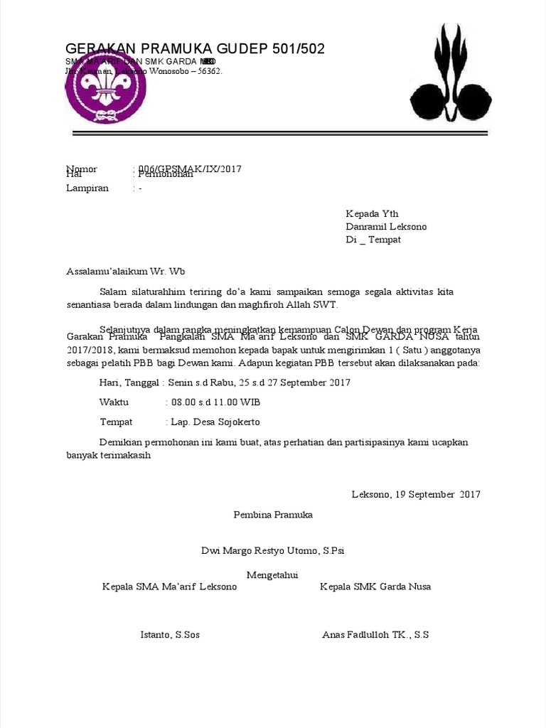 PDF Permohonan Pelatih PBB - Compress | PDF