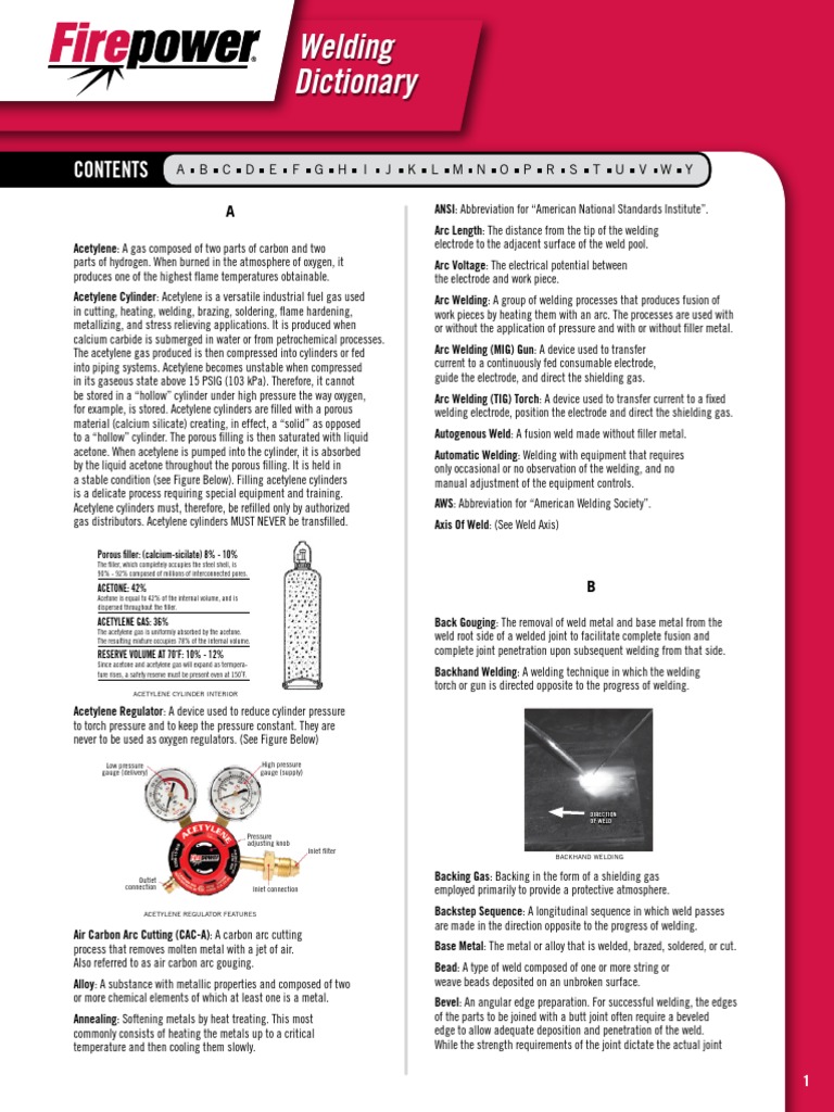 Welding Dictionary | Download Free PDF | Construction | Welding