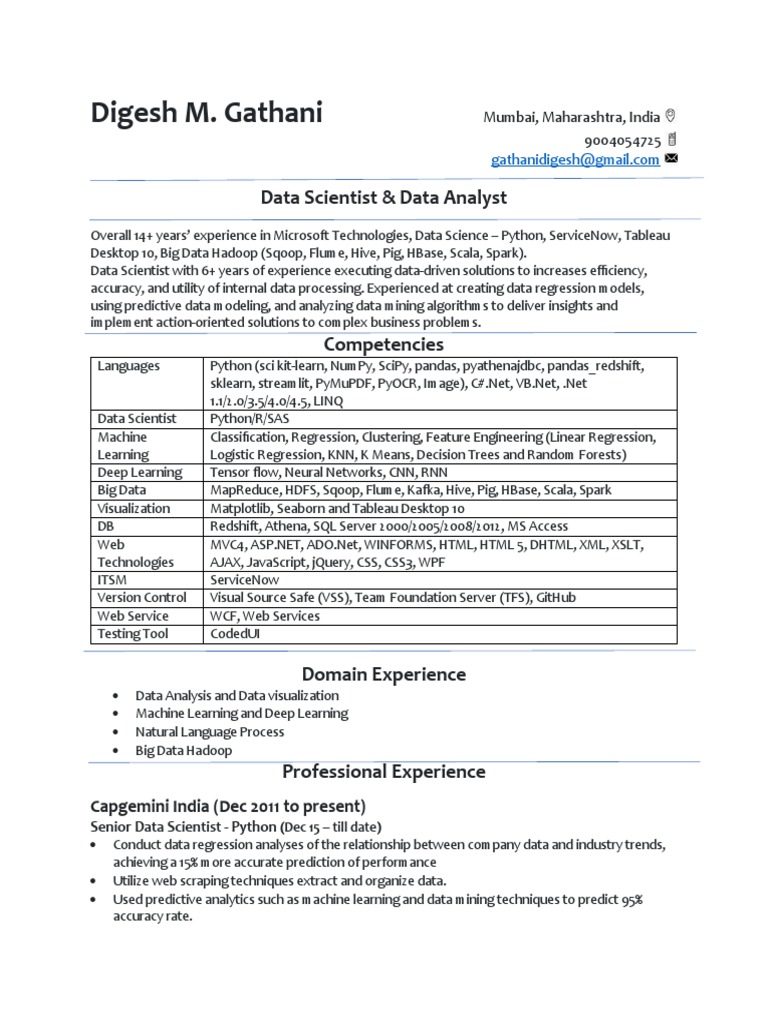 Digesh Gathani 767297802 | PDF | Data Analysis | Machine Learning