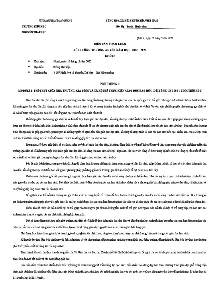 BDTX - K5 - ND 2.4 Module 8 | PDF