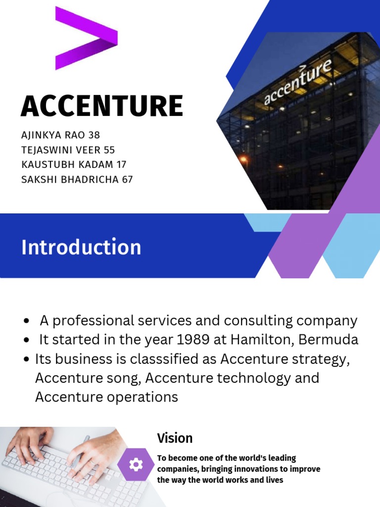 Accenture Overview: Vision, Values, and Structure | PDF | Analytics ...