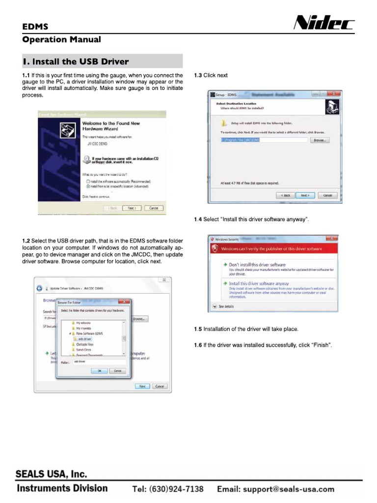 EDMS Software Manual | PDF