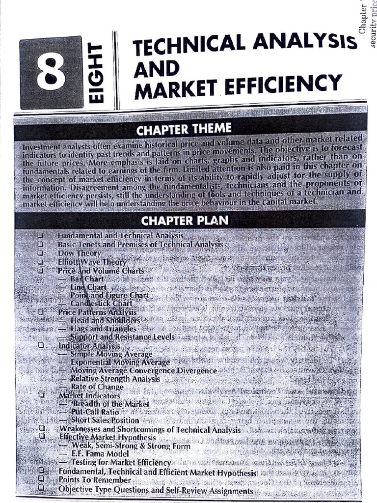 SAPM - Technical Analysis Unit 3 | PDF | Technical Analysis | Market Trend