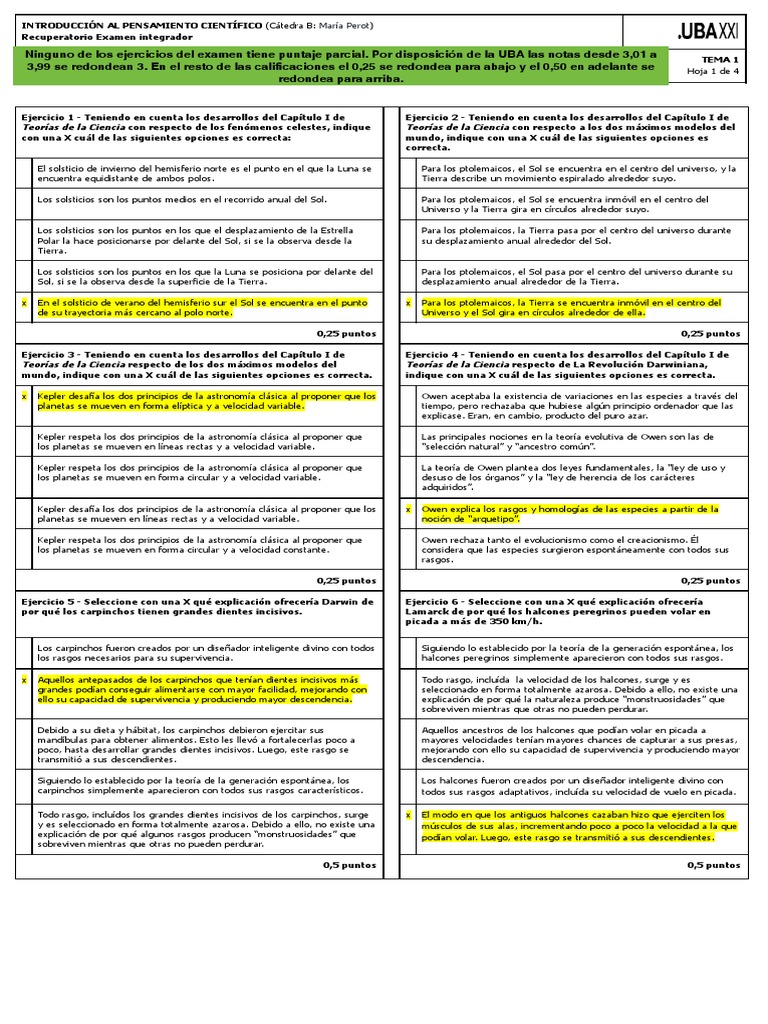 Clave Recu Integrador CIV2023 Tema 1 | PDF | Proposición | Teoría